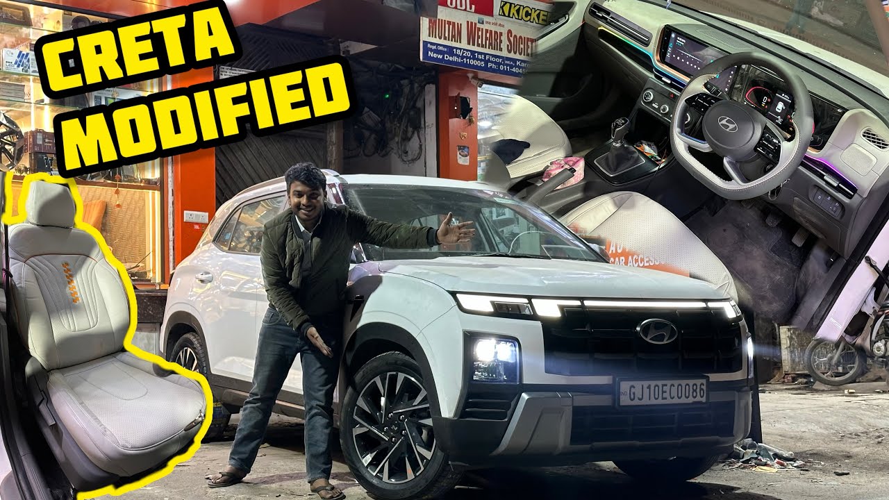 2025 Creta Base Model Modification with Genuine Parts Creta E ...