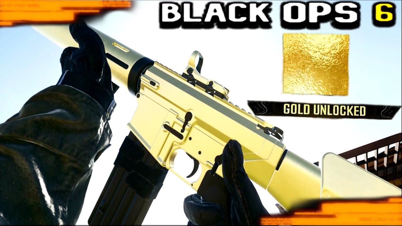 UNLOCKED GOLD CAMO For the DM -10 Black Ops 6! (BO6 Multiplayer ...