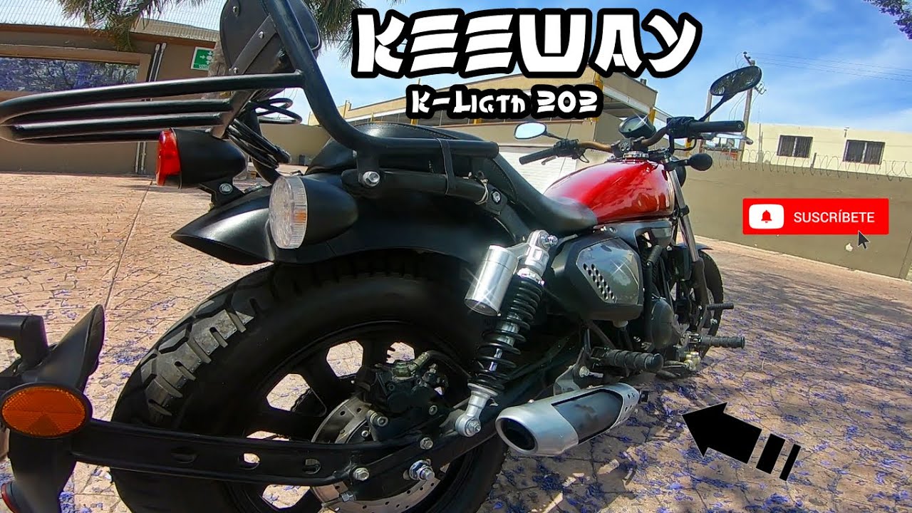 KEEWAY 202 K-Light - Review y prueba de manejo - YouTube