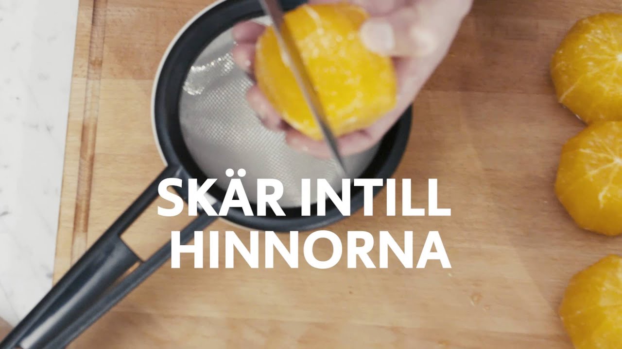 Så filear du apelsin - YouTube