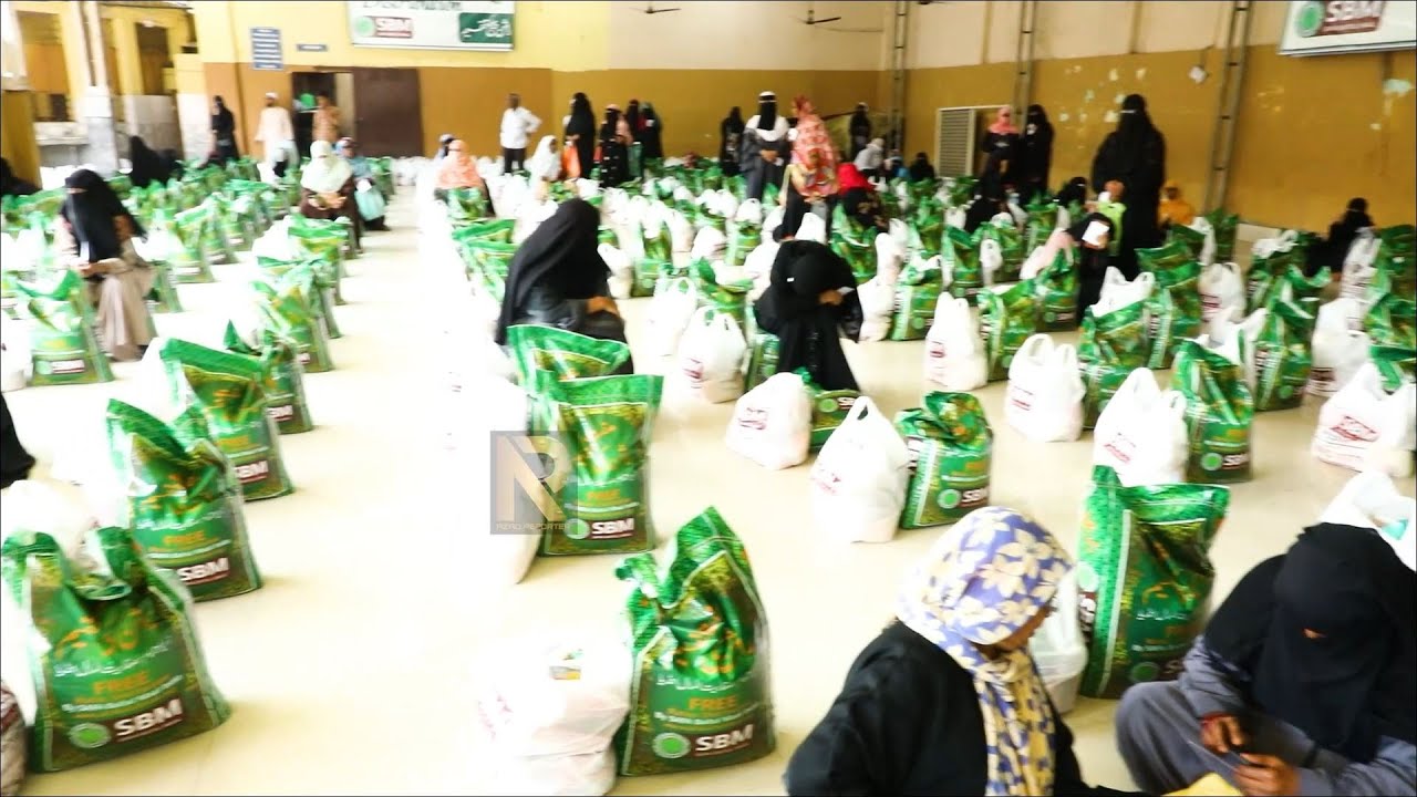 870 Ramzan Ration Kits Ki Taqseem - YouTube