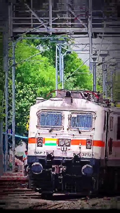 WAP 7 Locomotive Attitude Status.😱🔥🔥 #shorts #viralshorts # ...