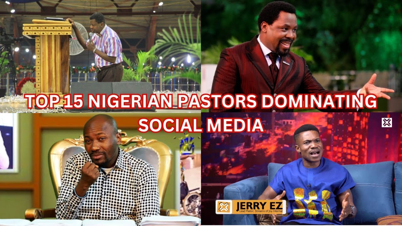 Top 15 Nigerian Pastors Dominating Social Media - YouTube