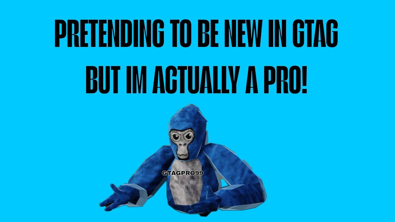 PRETENDING TO BE NEW IN GTAG #gtag #vr #blue - YouTube