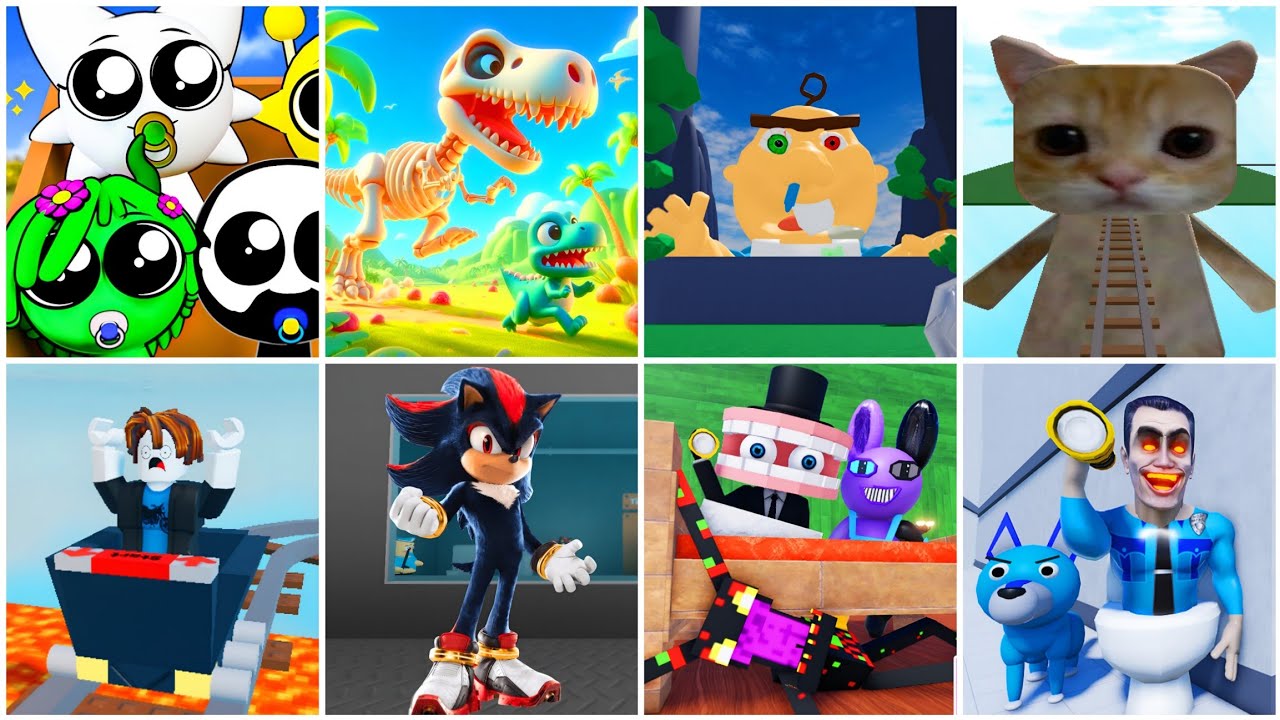 Incrediebox Sprunki, Cart Ride into El gato, Cart Ride, Skibi Toilet ...