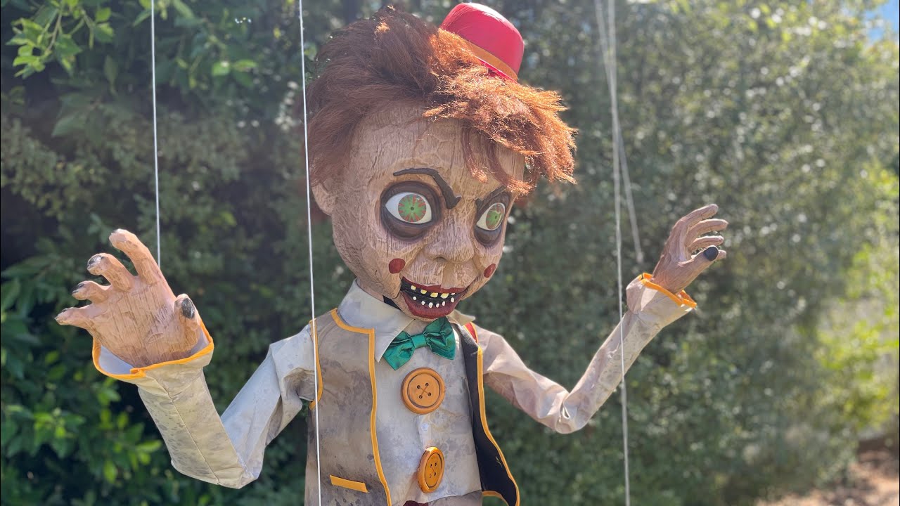 NEW 2024 spirit halloween BOBBY STRINGS animatronic unboxing - YouTube