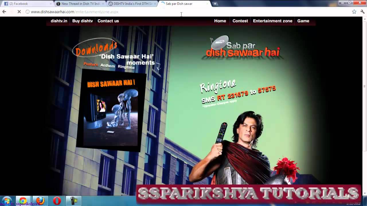 dishtv's New Website - YouTube