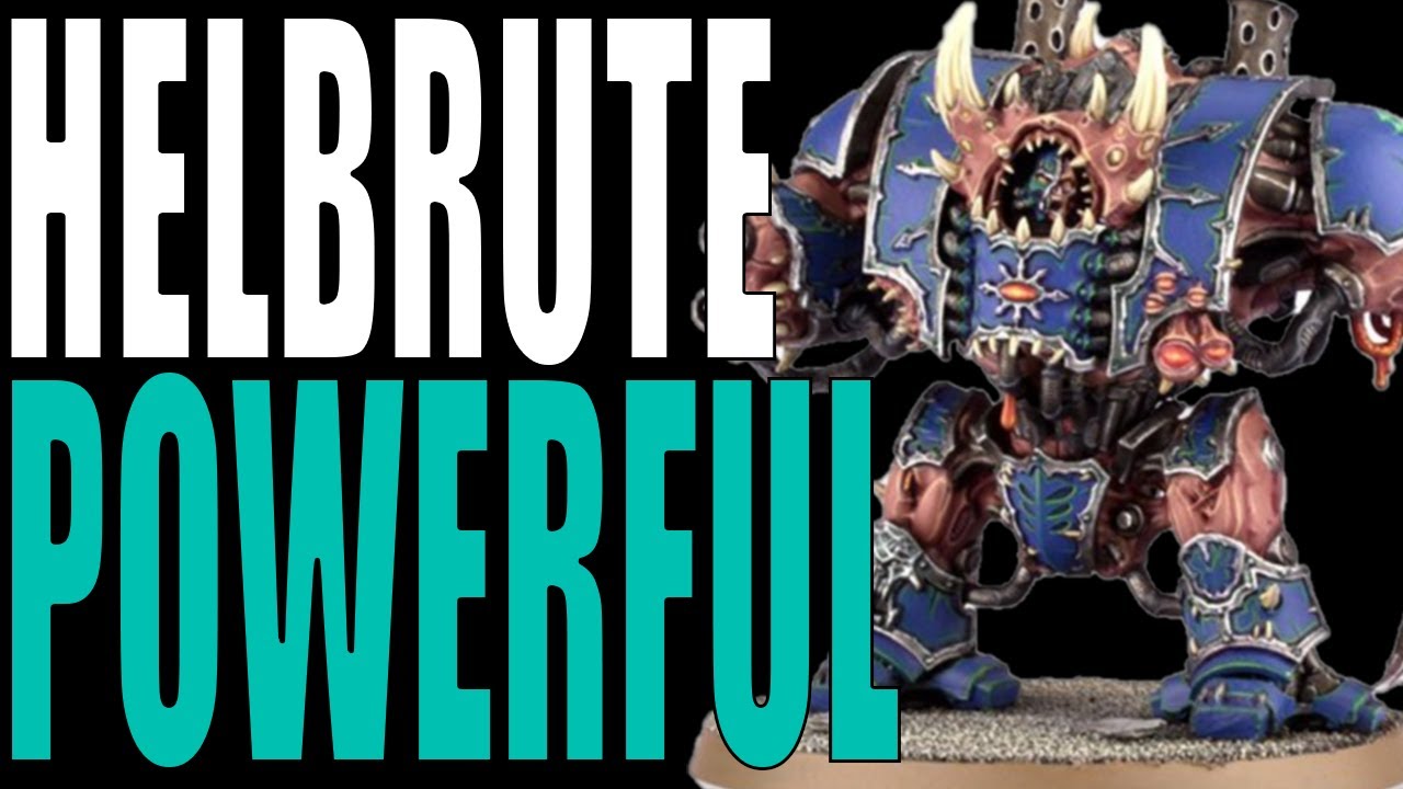 Helbrute is Powerful In the new chaos space marine codex | unit review ...