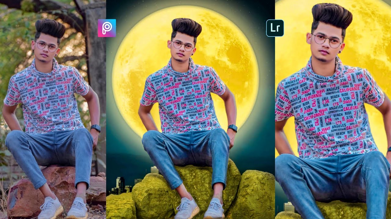Moon Photo Editing | moon light | PicsArt photo editing & lightroom ...