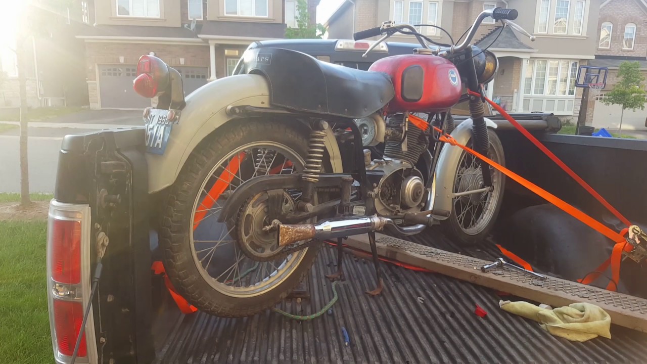 1965 Sears 106ss running after 25 years of sitting. - YouTube