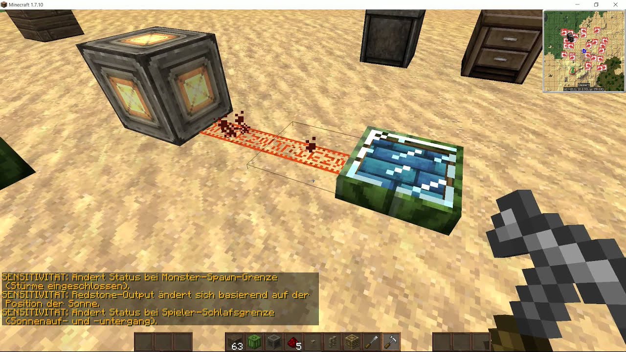 Let's Show Minecraft Mods - Backpack & Carpenters Blocks - YouTube