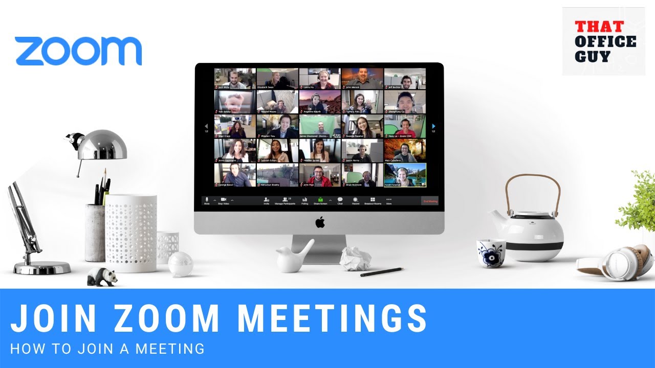 How to Join a Zoom Meeting - YouTube