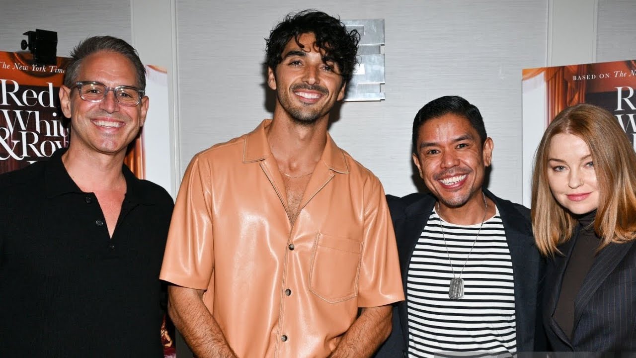 Taylor Zakhar Perez at the GLAAD screening of RWRB movie - YouTube