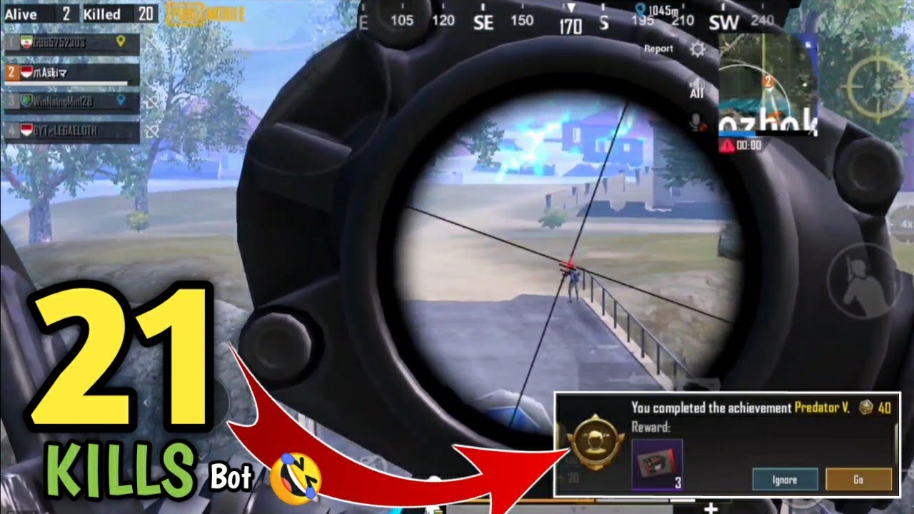 Complete Predator V. Achievement Mission | PUBG Mobile KR - YouTube