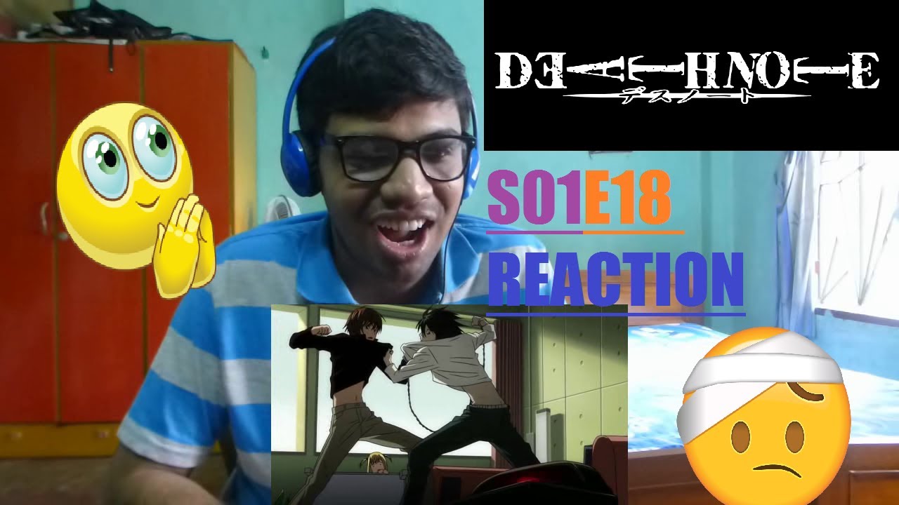 DEATH NOTE S01E18-ALLY|Reaction(EMOTIONAL) - YouTube