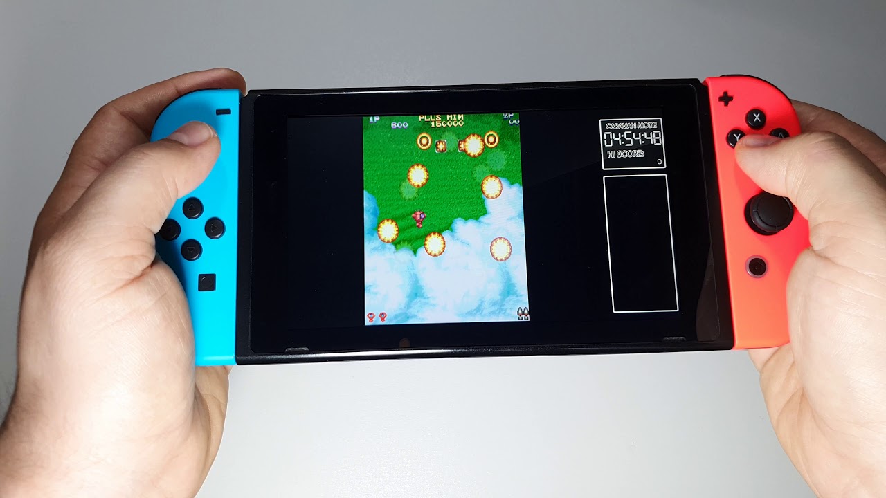 Arcade Archives PLUS ALPHA Nintendo Switch handheld gameplay - YouTube
