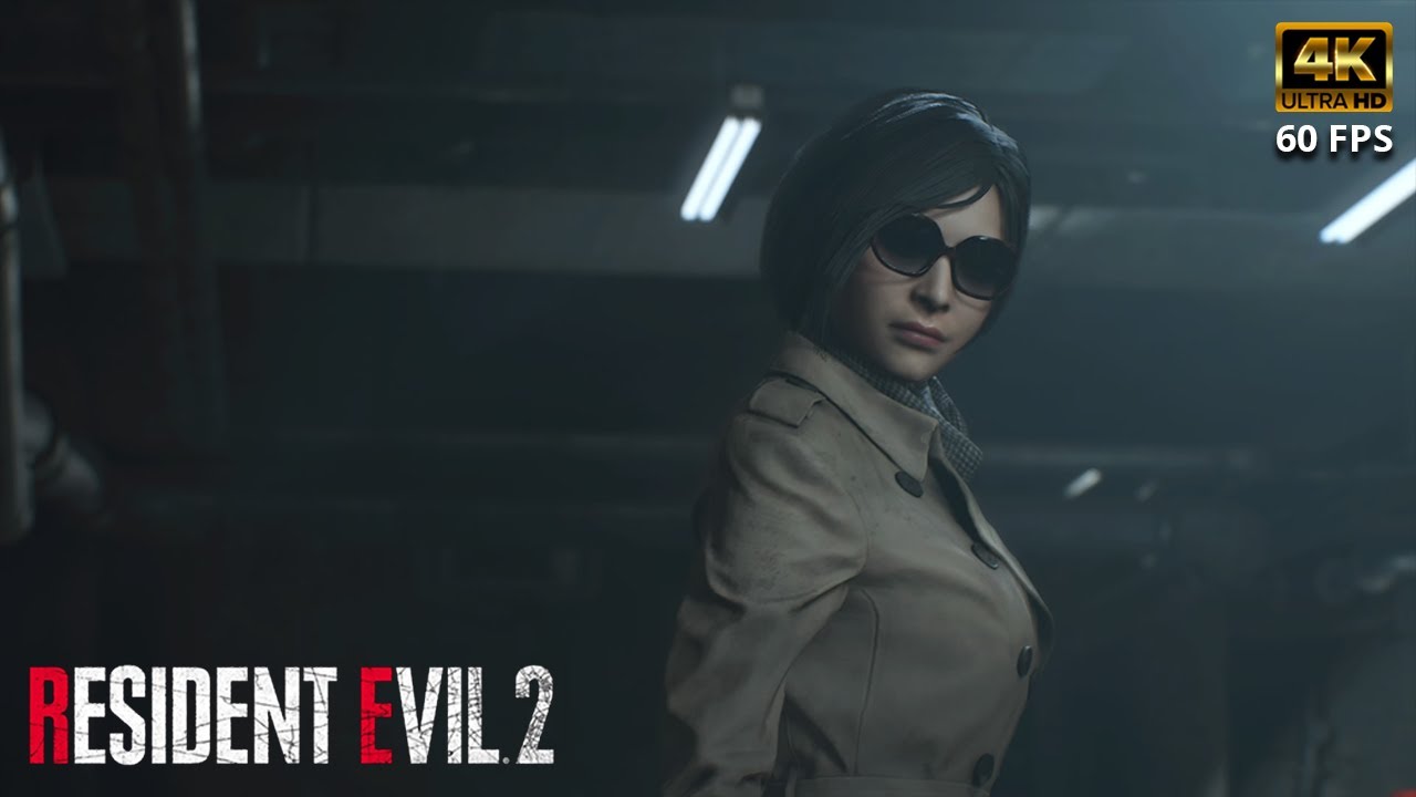 ⁴ᴷ⁶⁰ Resident Evil 2 Remake | Underground Facility - Leon - YouTube