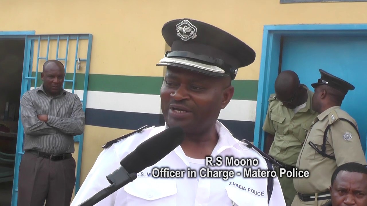 BISHOP JOHN NUNDWE DONATES TO MATERO POLICE,LUSAKA, ZAMBIA. - YouTube