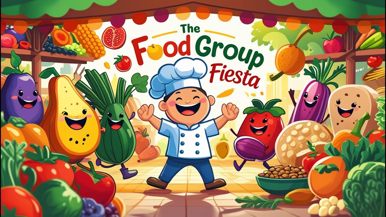 Food Fun ! It's a Fiesta | Let's Eat & Dance | Little Explorers - YouTube