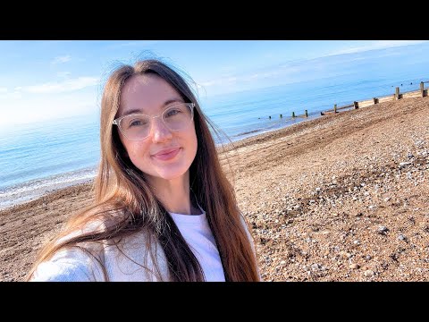 ASMR On The Beach... Self Isolate With Me | Relaxing Background Sounds ...