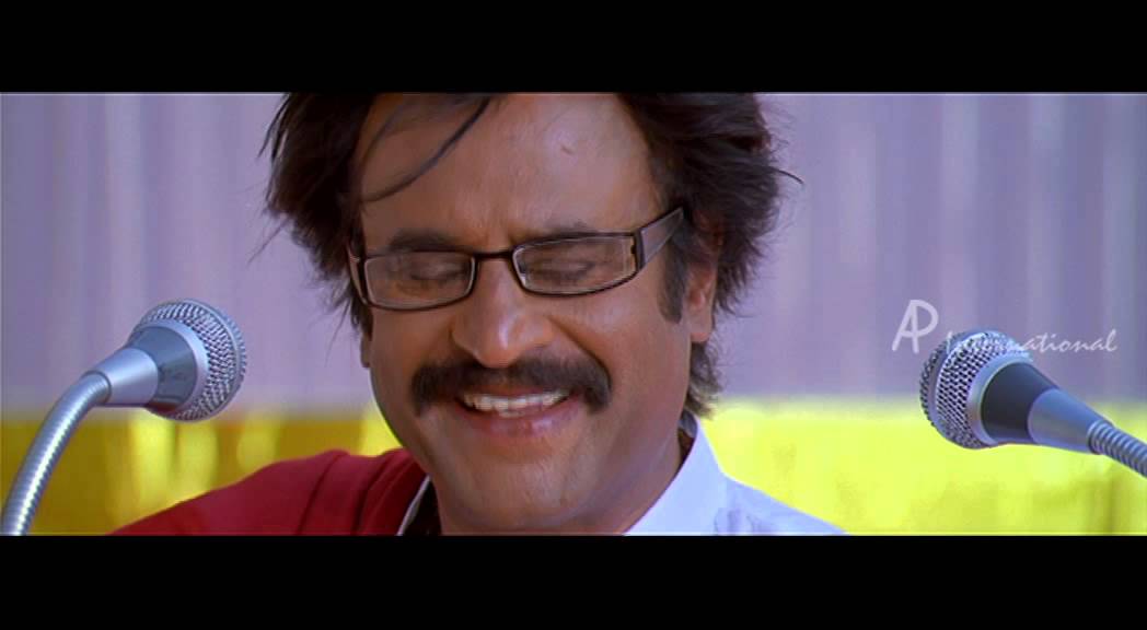 Kuselan Tamil Movie Scenes | Rajinikanth emotional speech in school ...