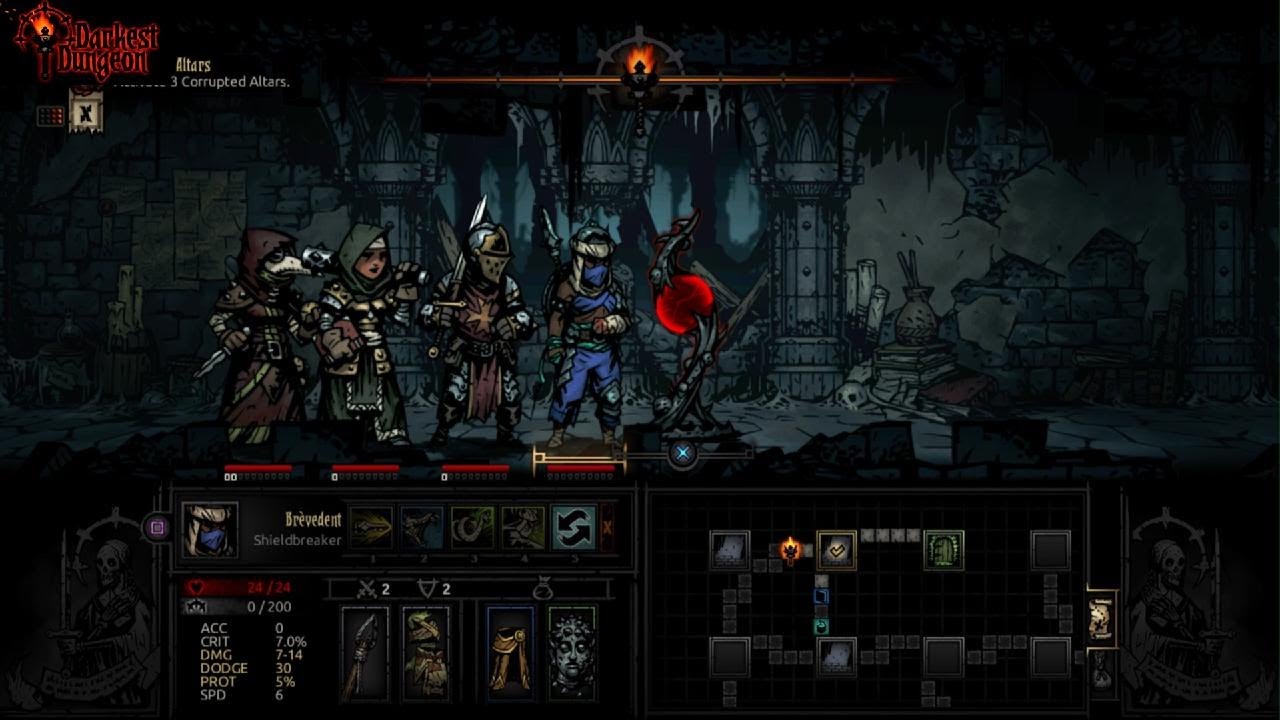 Darkest Dungeon Week 7 Shambler Resolve 1s - YouTube