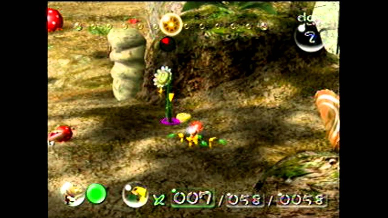 Lets play Pikmin part 2 At the end? - YouTube