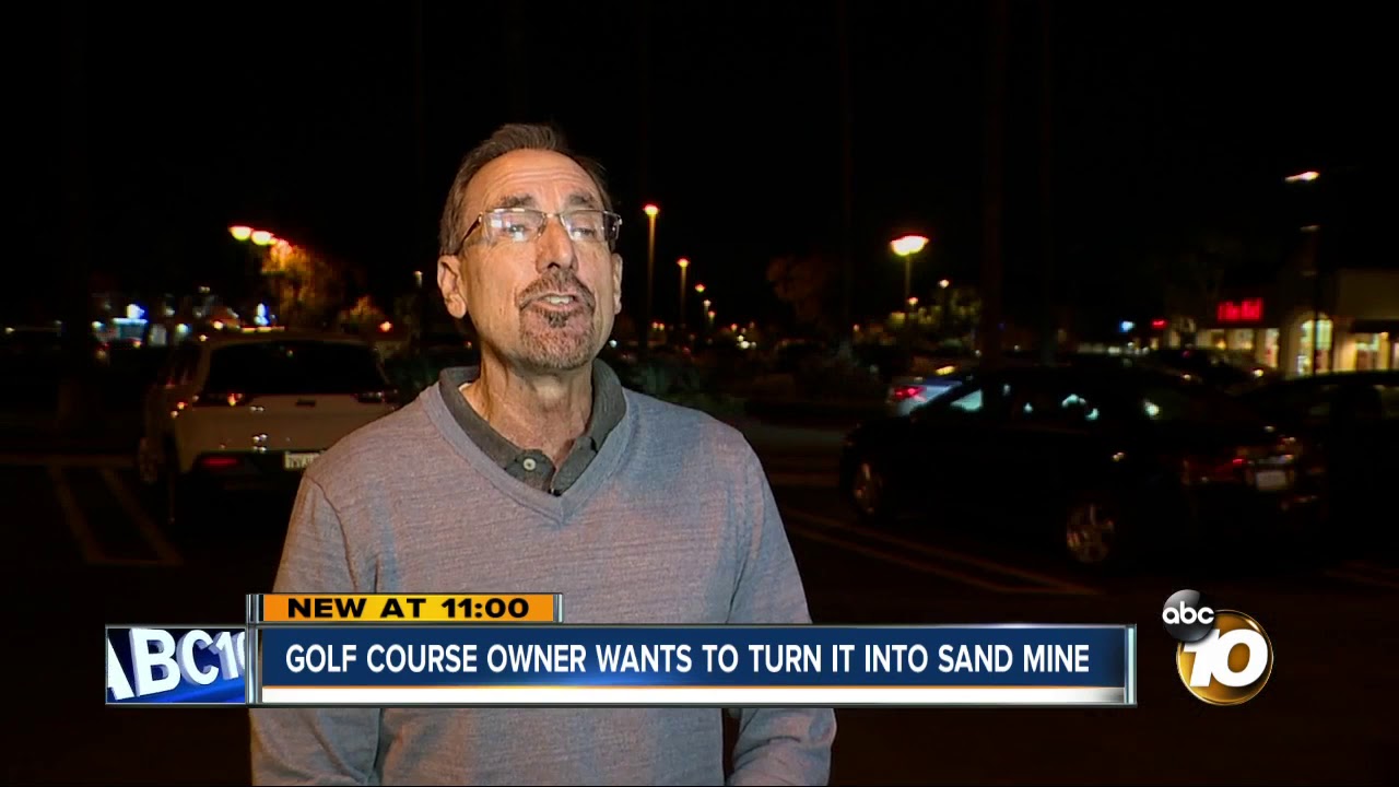 Cottonwood Golf Club owner wants to turn it into a sand mine - YouTube