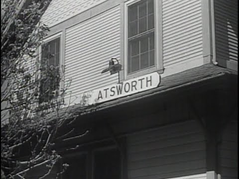 1948 Superman Serial Chapter 01 Superman Comes to Earth clip 3 Train Depot