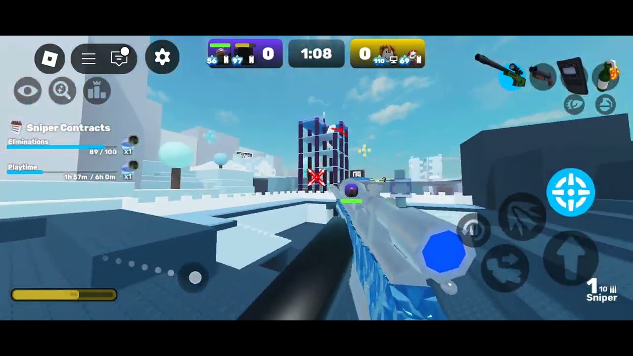 roblox rivals sniper - YouTube