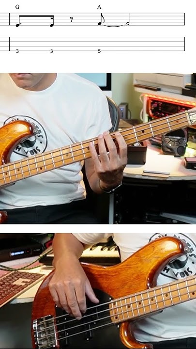 Learn This Smooth Hip Hop Bass Line [with TAB/Notation] #shorts - YouTube