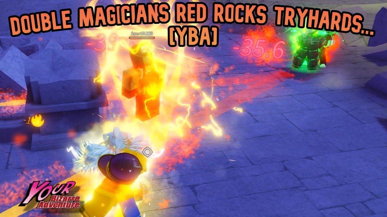 [YBA] Double Magicians Red ROCKS Tryhards... - YouTube