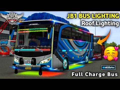 How To Add JB1 Bus Roof Lighting File For Bussid V4.1.2 Update | 😱 ...