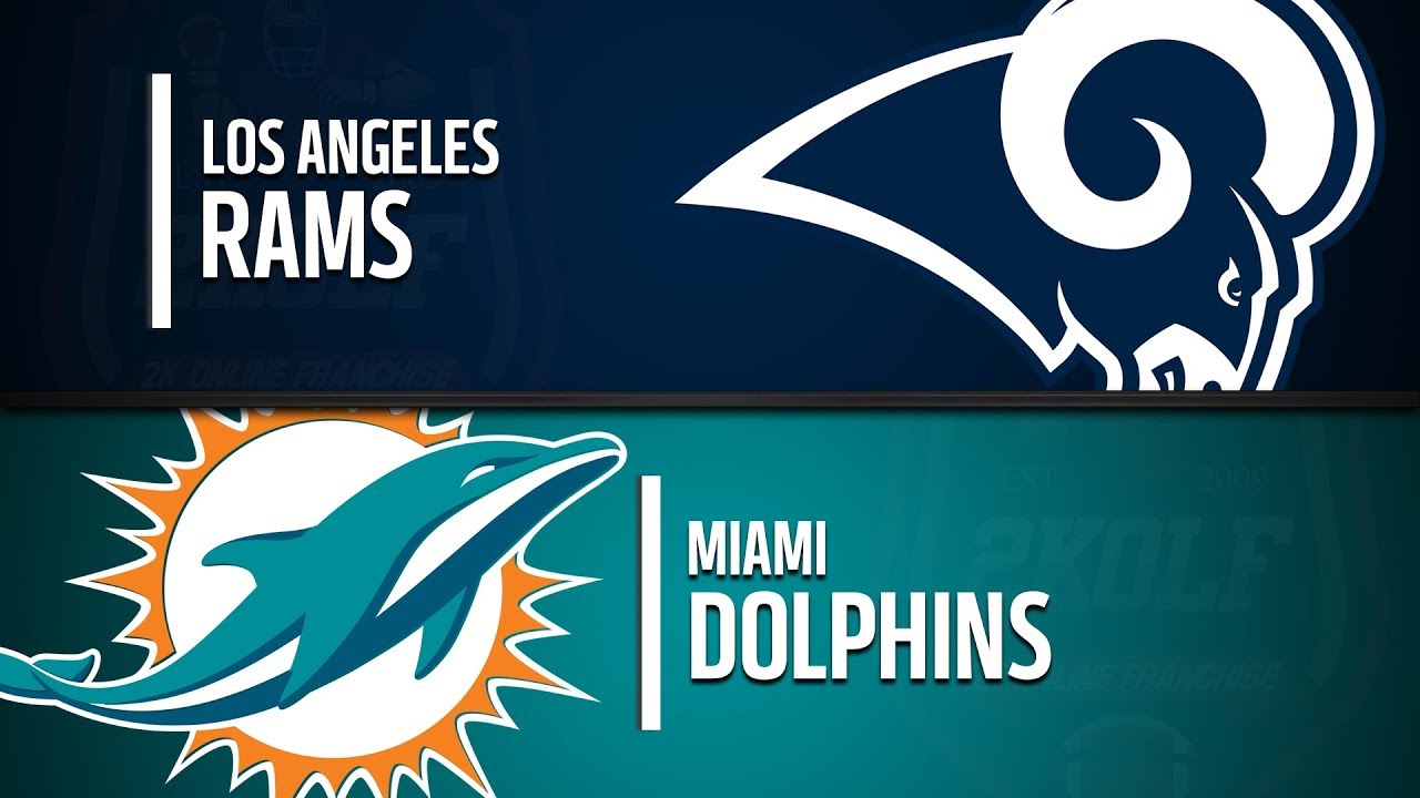 Season 15 - Week 4: Los Angeles Rams vs Miami Dolphins - YouTube