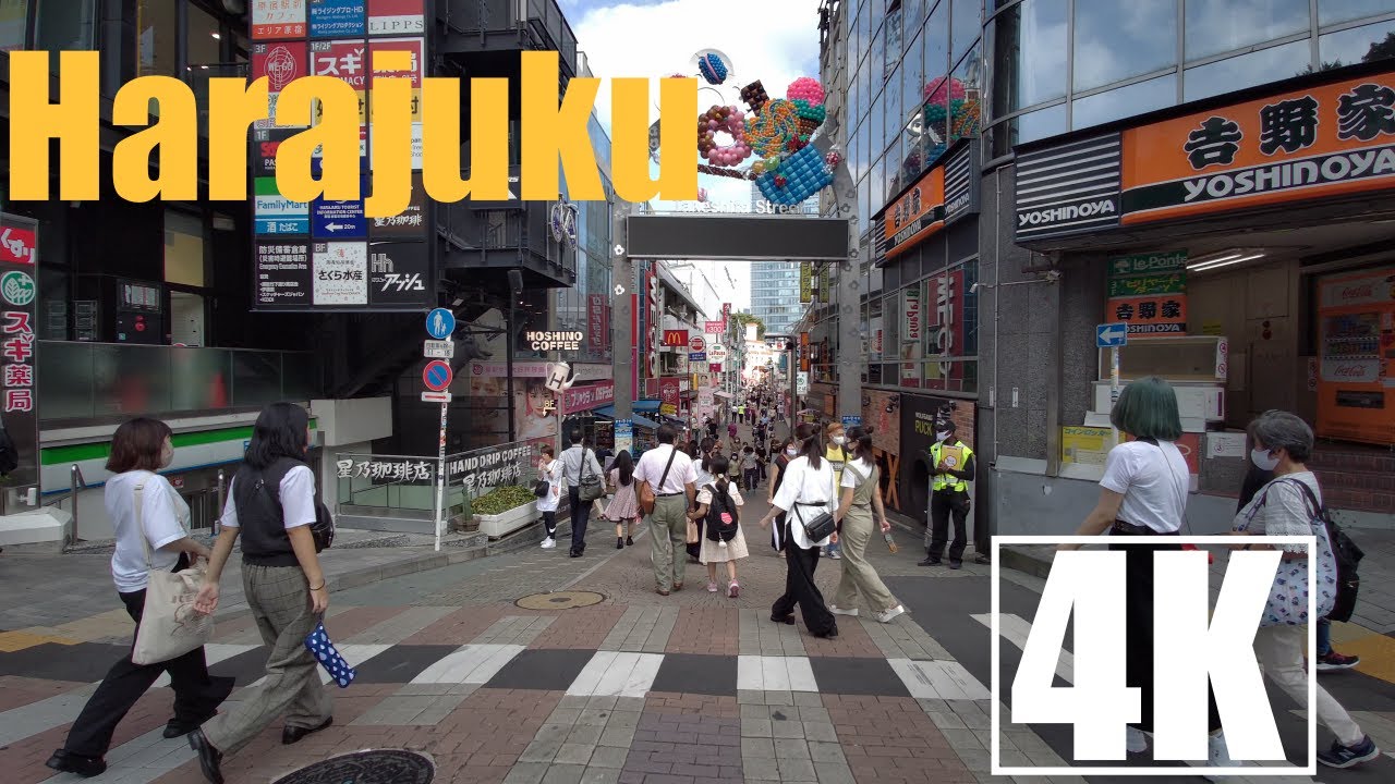 Walking around Harajuku, Takeshita-Street,Tokoyo - 4K - 8/2020 - 原宿竹下通り ...