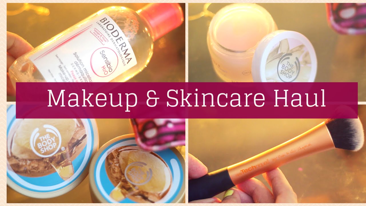 Makeup & Skincare Haul - YouTube