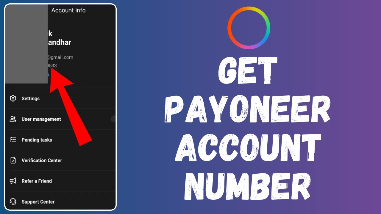 How to Get Payoneer Account Number (2024) | Payoneer Tutorial - YouTube