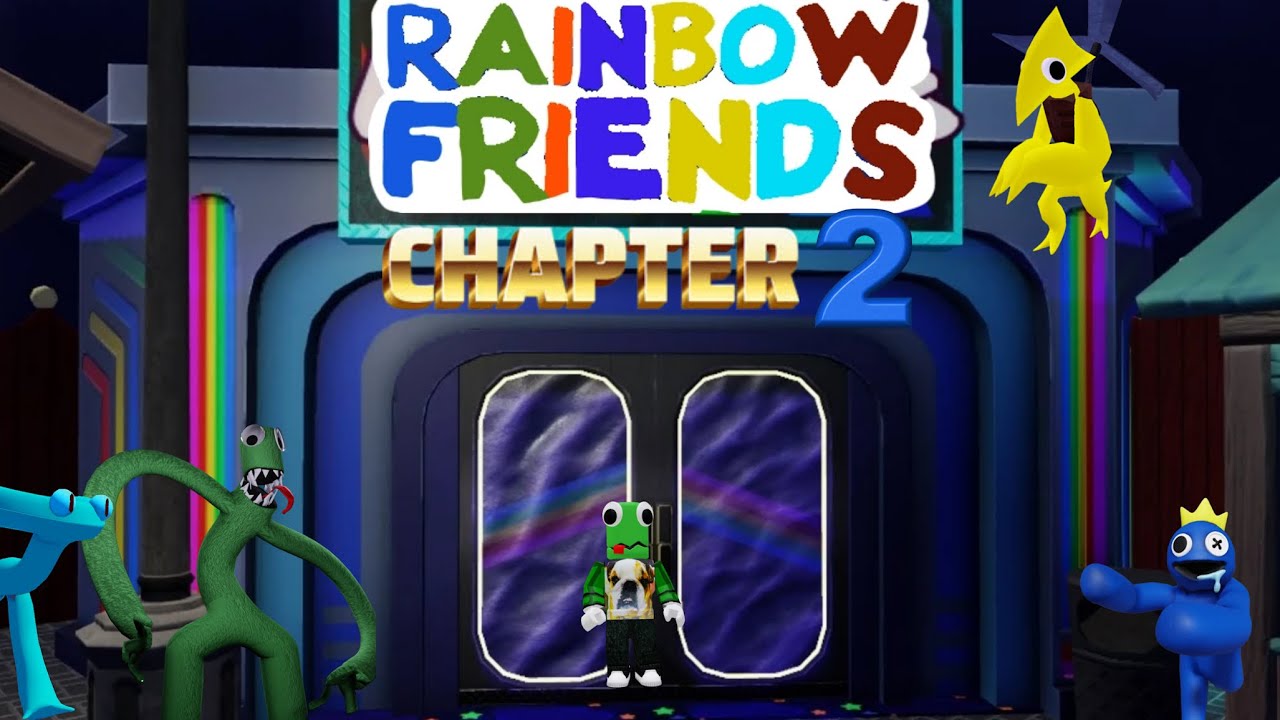 Rainbow friends chapter 2. First video with my voice - YouTube