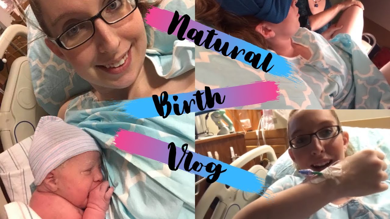 Natural Birth Vlog *Raw and Real* Surprise Gender Baby | No Epidural ...