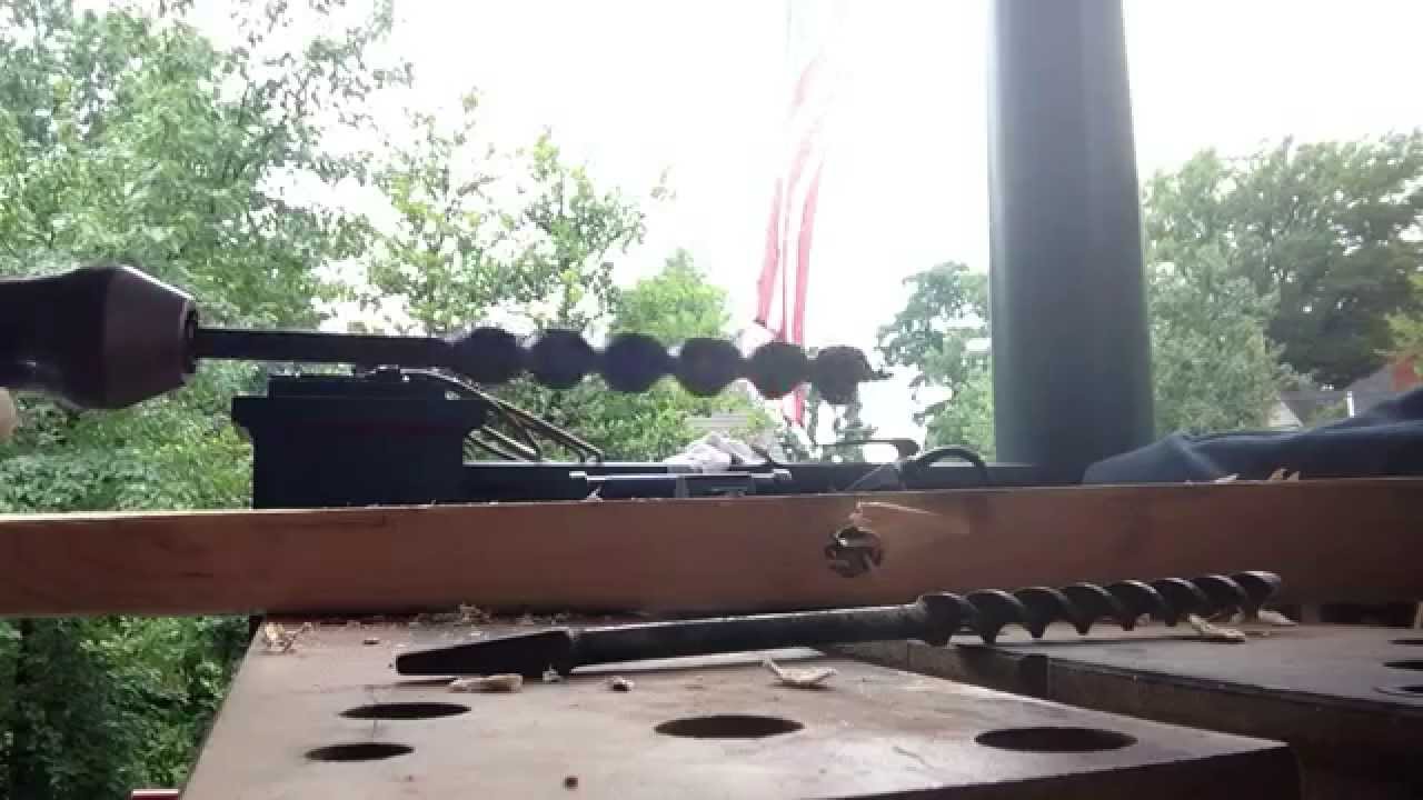 How to square tapered drill shank to 1/2 chuck - YouTube