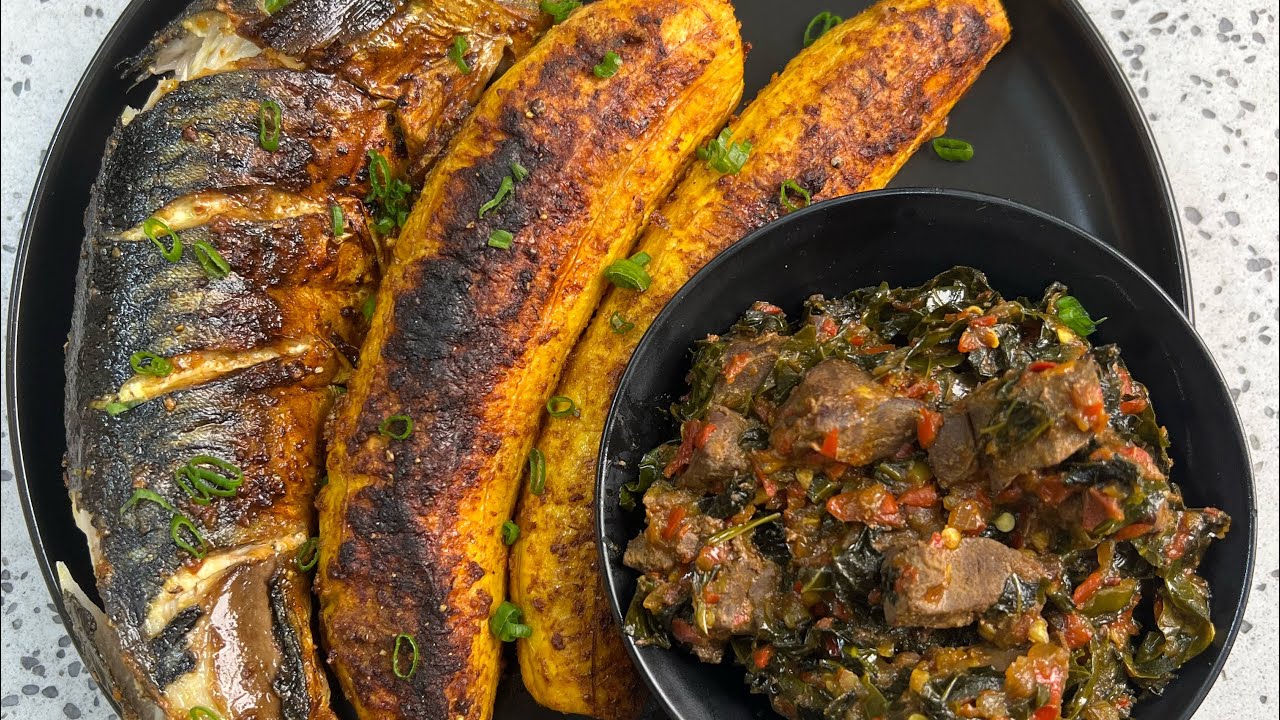Dinner In 10 MINUTES! Plantain & Fish - YouTube
