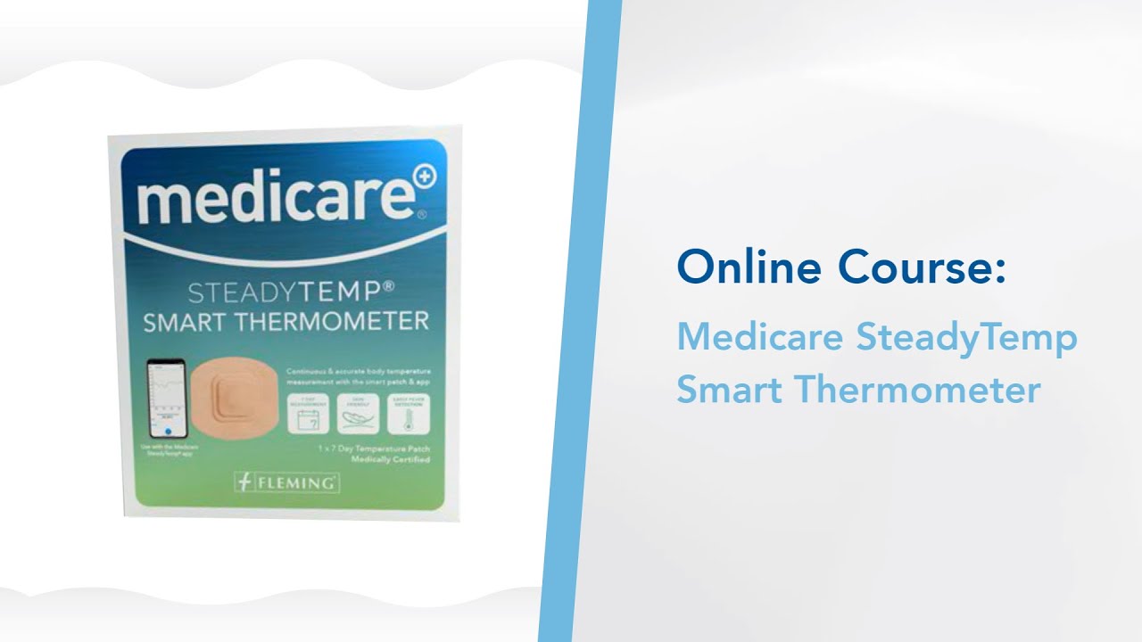 Online Course: Medicare SteadyTemp Smart Thermometer - YouTube
