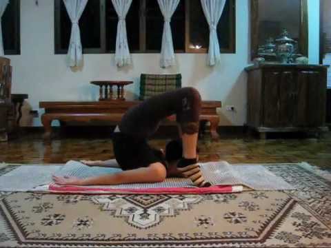 Training contortion [ backbend ] - YouTube