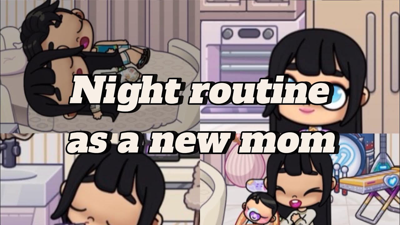 Chloe’s night time routine as a new mum - YouTube