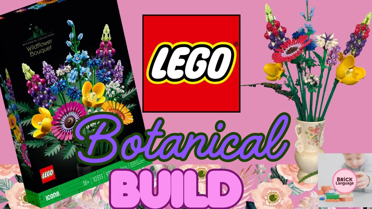 "From Bricks to Blooms: LEGO Wildflower Botanical Set!" - YouTube