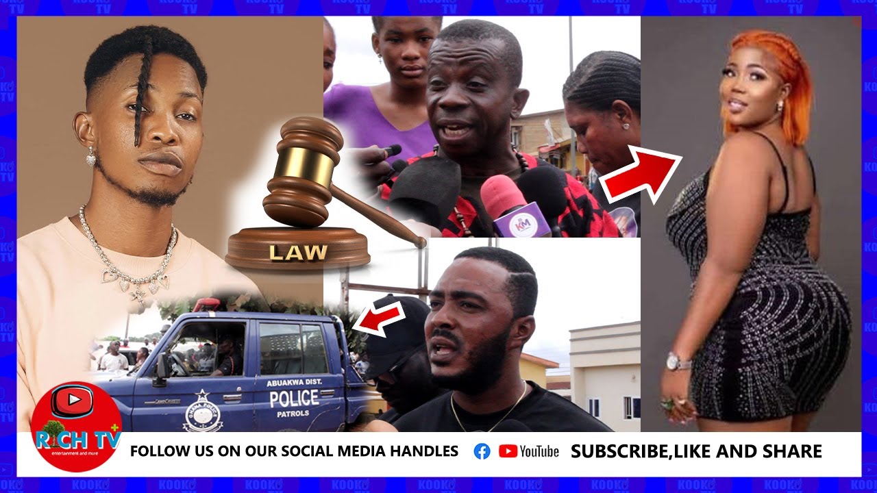 from Akropong District COURT today, the CASE of NANA YAA and WILLYBEE ...