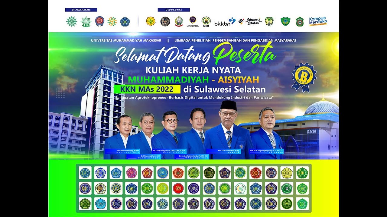 PEMBEKALAN DAN PELEPASAN PESERTA KKN MAS 2022 - YouTube