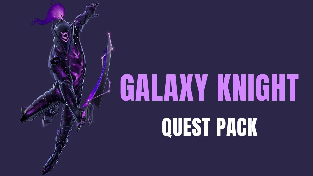 *NEW* GALAXY Knight Skin - Gameplay Lobby - YouTube