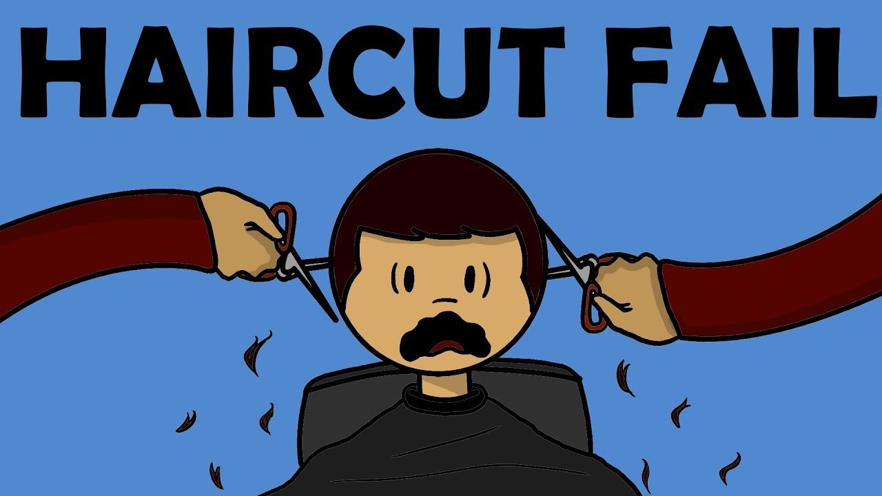 HAIRCUT FAIL (Animated Story) - YouTube