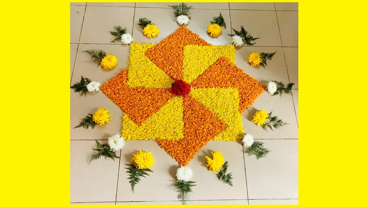 Big Flower decoration - Sushma Patel . - YouTube